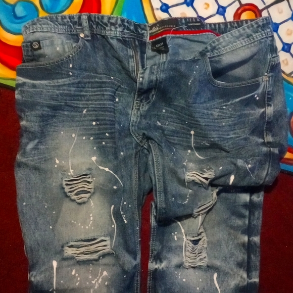 Switch | Jeans | Switch Jeans Sz 42x34 Splatter Ball | Poshmark